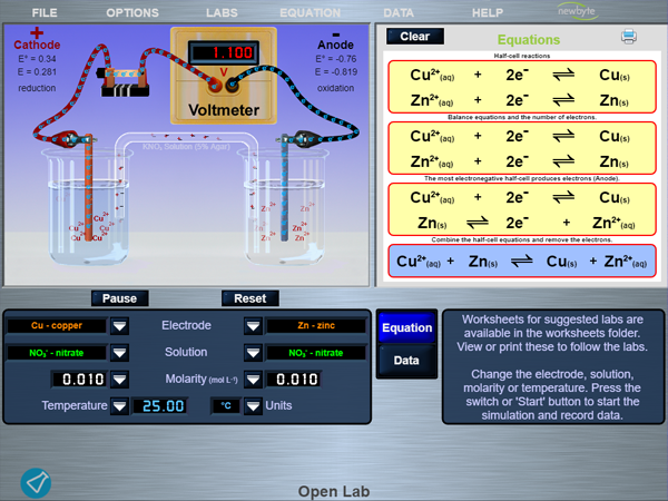 Topics R3.2.5 - R3.2.7: Electrochemical cells — Warminster School